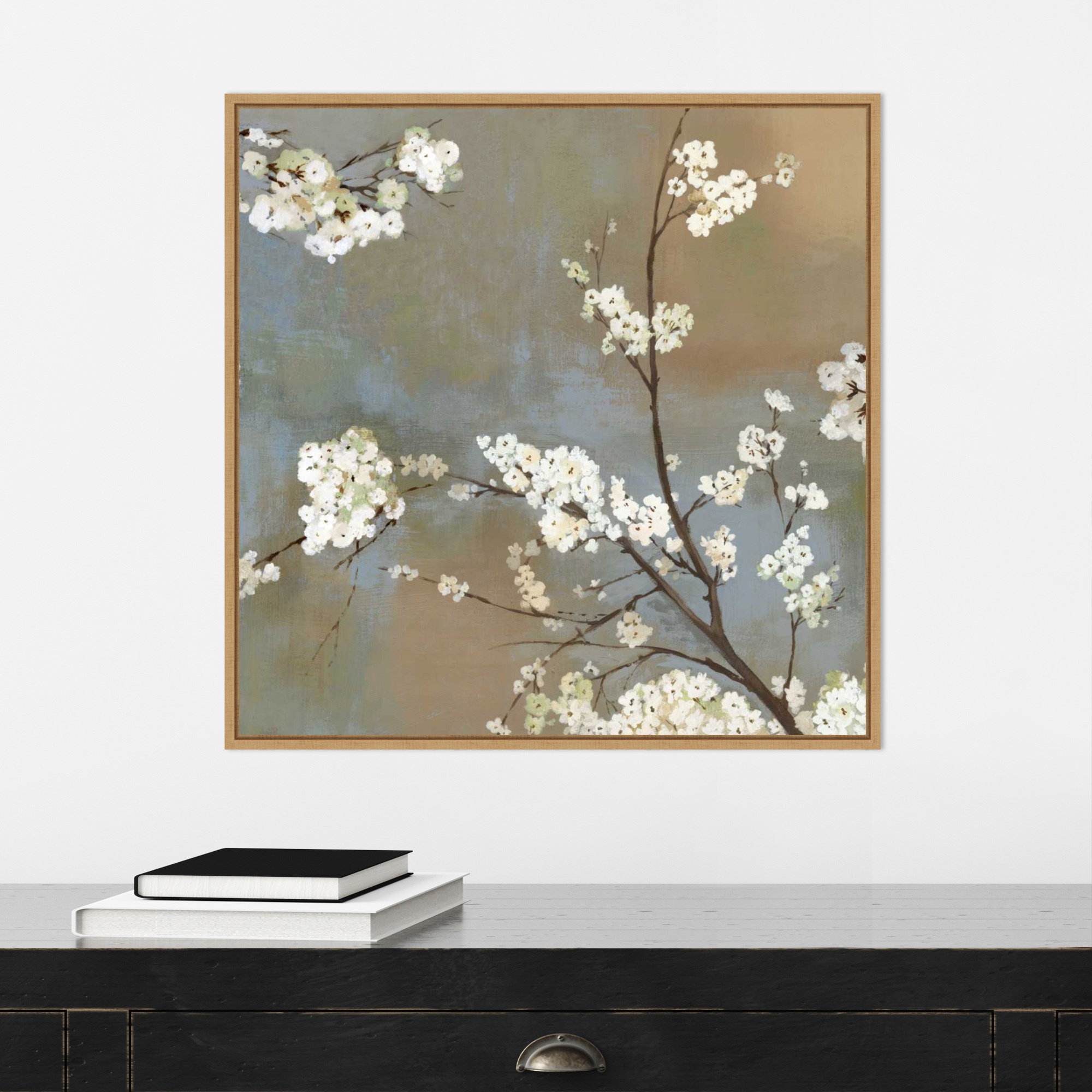 Red Barrel Studio® Ode To Spring Blossoms I Framed On Canvas by Asia Jensen Print | Wayfair